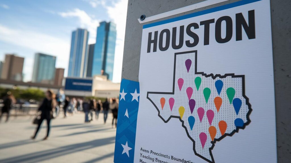 Houston Precinct Boundaries And Polling Locations: Vote Well - Houston ...
